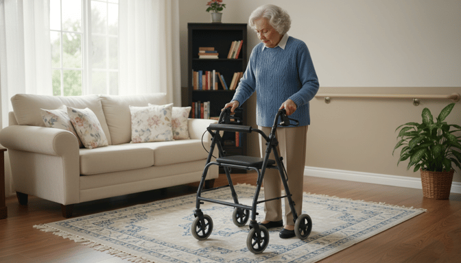 Gait Training at Home for Seniors | Improve Balance & Mobility with HWY ...